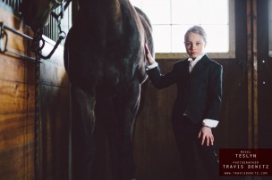 Teslyn is a Editorial Fashion Youth Model with a Stoic Look