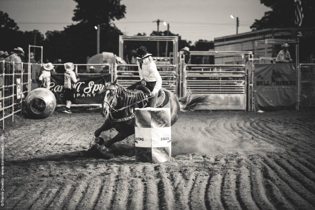 Wisconsin Rodeo – Bull Riding and Barrel Racing into the Night
